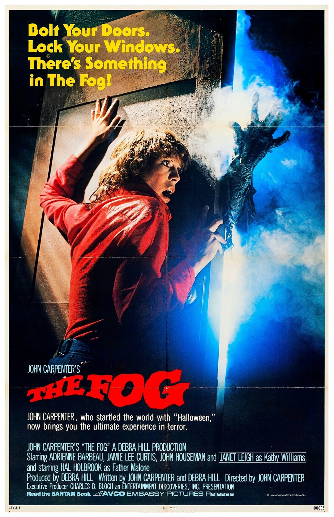 The Fog -- 11" X 17" Deluxe Poster Art Print || Jamie Lee Curtis Vs ...