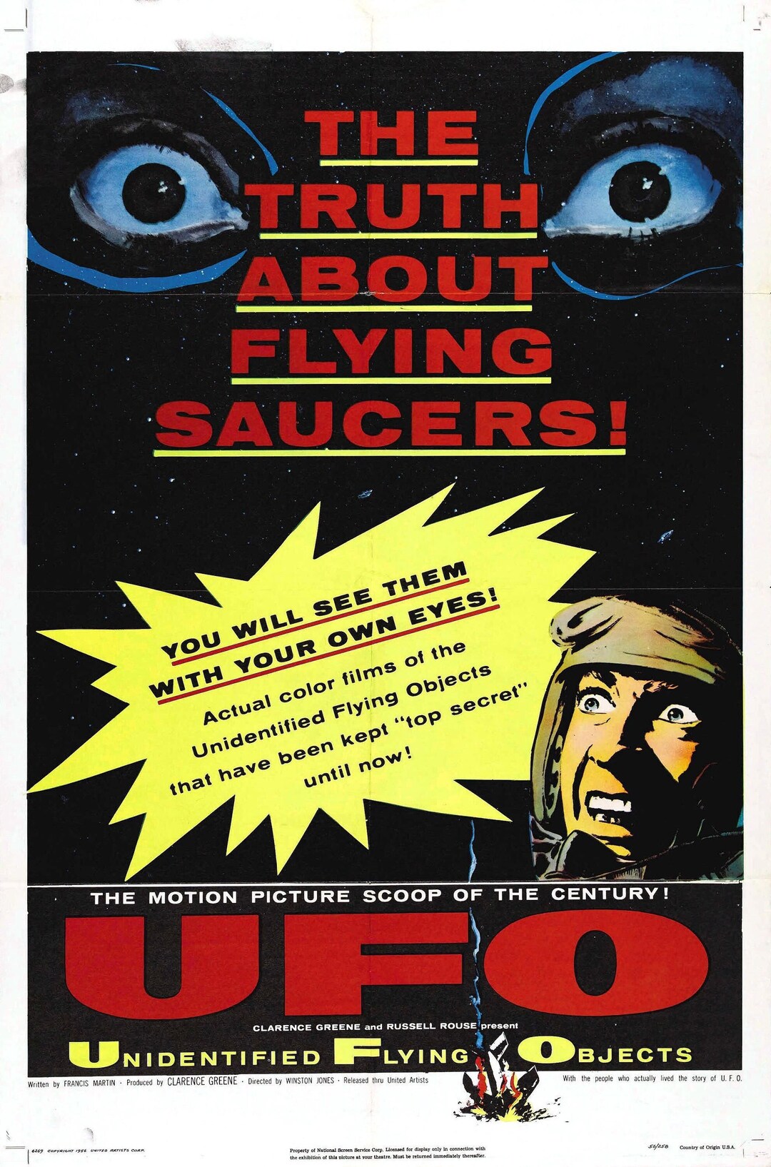 UFO 11 X 17 Deluxe Poster Art Print Early - Etsy