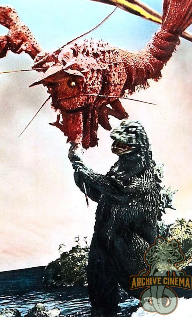 Godzilla Vs the Sea Monster 11 X 17 Deluxe - Etsy