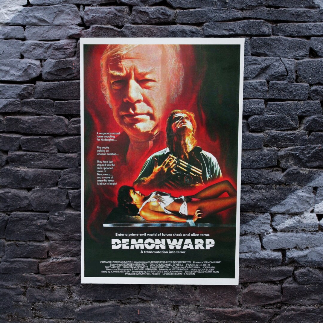 Demonwarp 11 X 17 Deluxe Poster Art Print Bigfoot and Aliens Terrorize ...