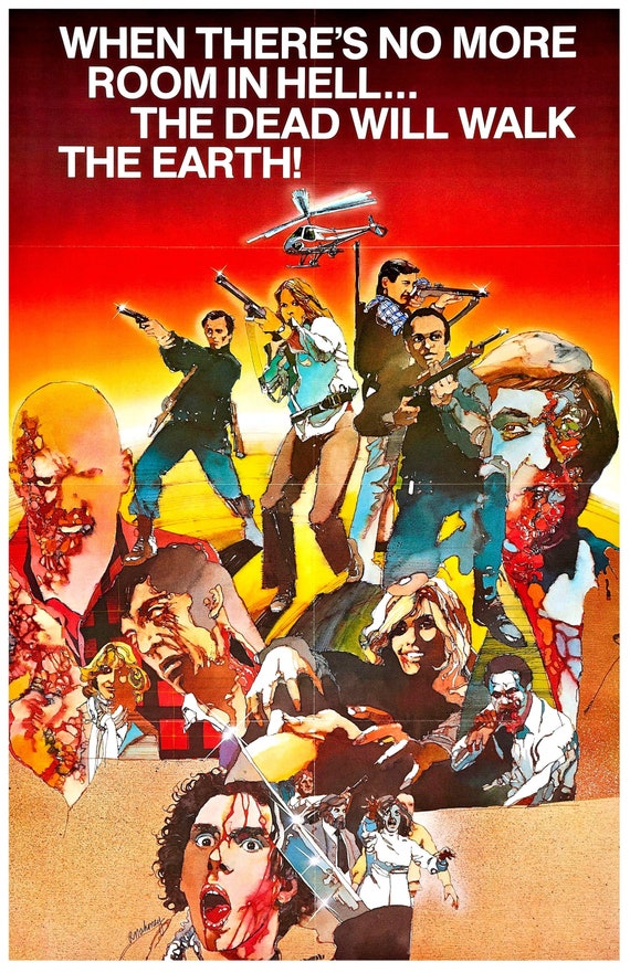 Original Dawn Of The Dead Poster