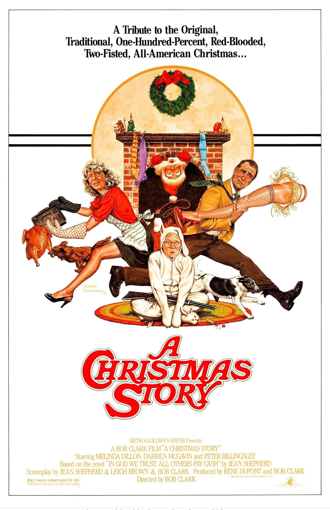A Christmas Story -- 11" X 17" Deluxe Poster Art Print || Classic ...