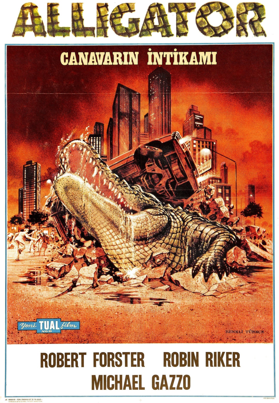 Alligator 11 X 17 Poster Art Print - Etsy