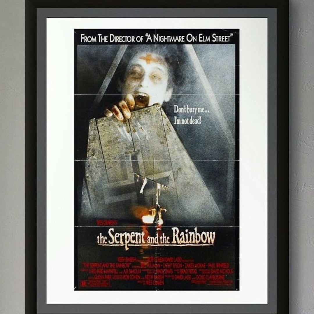 The Serpent and the Rainbow 11 X 17 Deluxe Poster Art Print Wes Craven ...