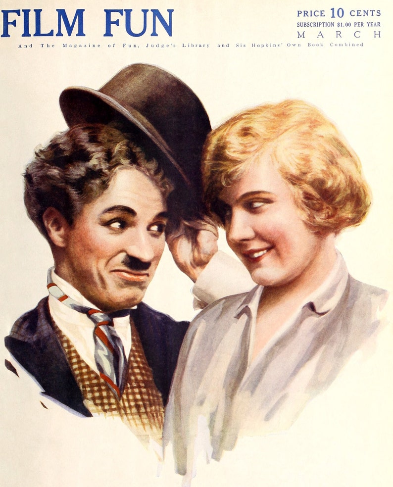 Charlie Chaplin 11 X 17 Deluxe Poster Art Print - Etsy