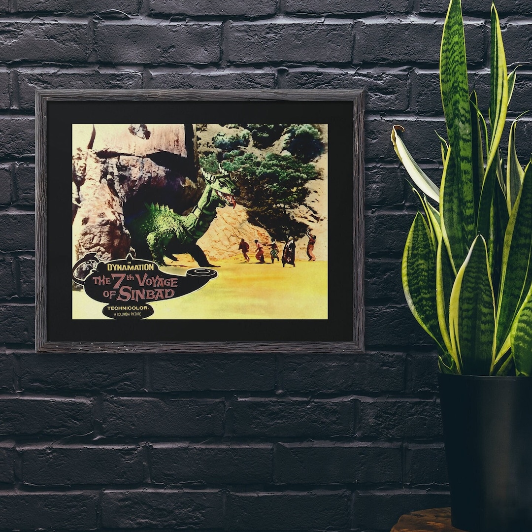 7th Voyage of Sinbad 8.5 X 11 Deluxe Wall Art Print Ray Harryhausen's ...