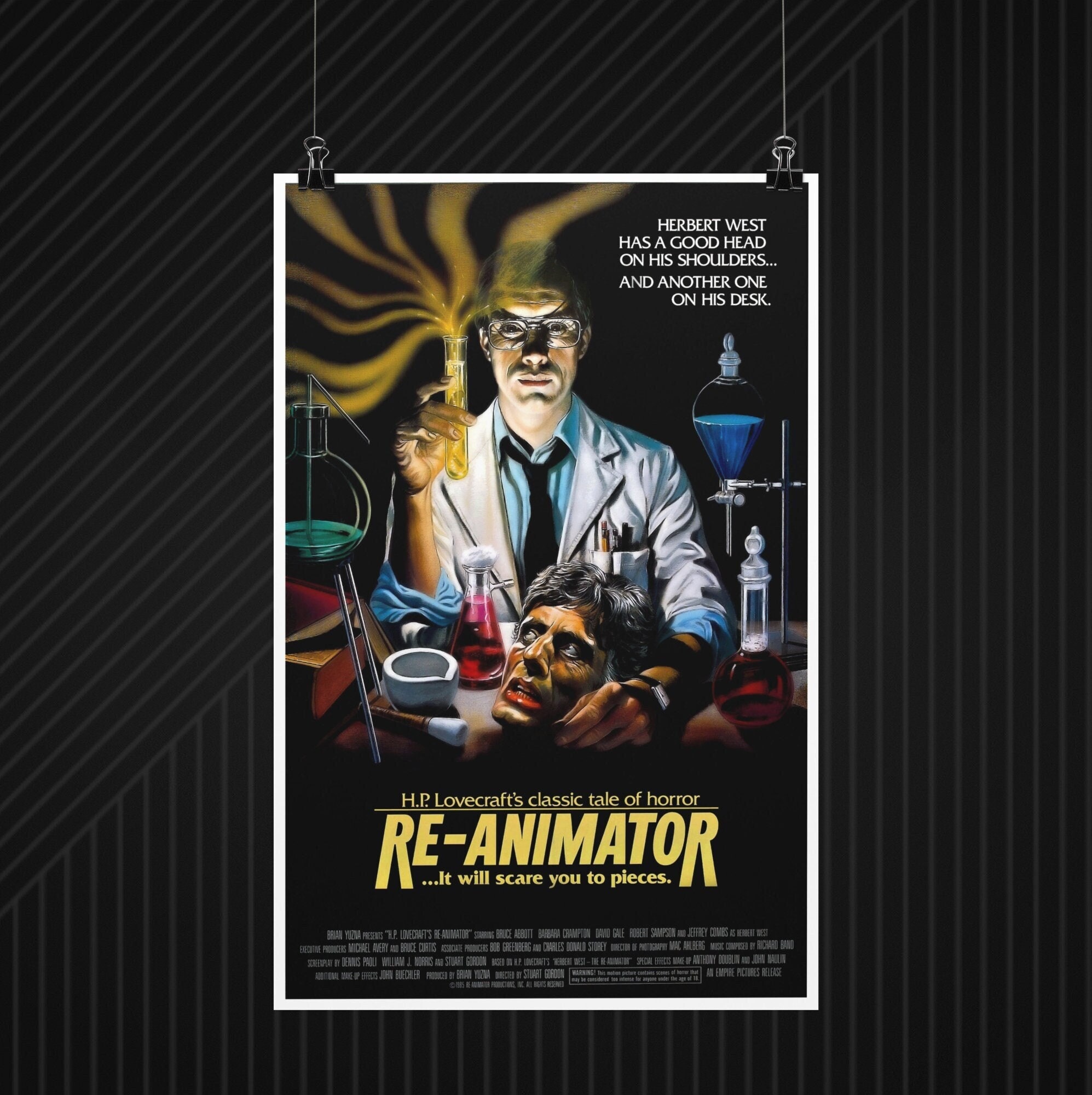 Re Animator Movie Poster