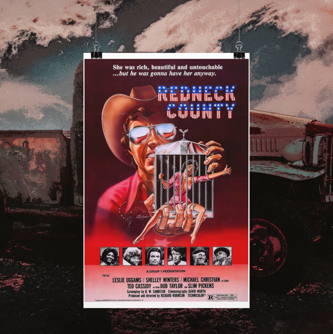 Redneck County Deluxe 11 X 17 Poster Art Print Y'all Boys Dunt Runt ...