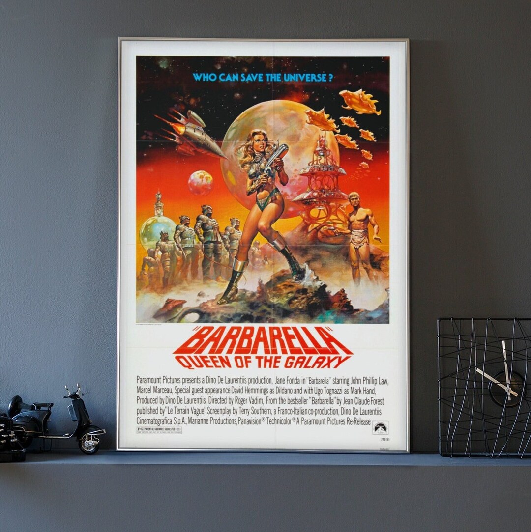 Barbarella Deluxe 11 X 17 Poster Art Print Jane Fonda as the Love Space ...
