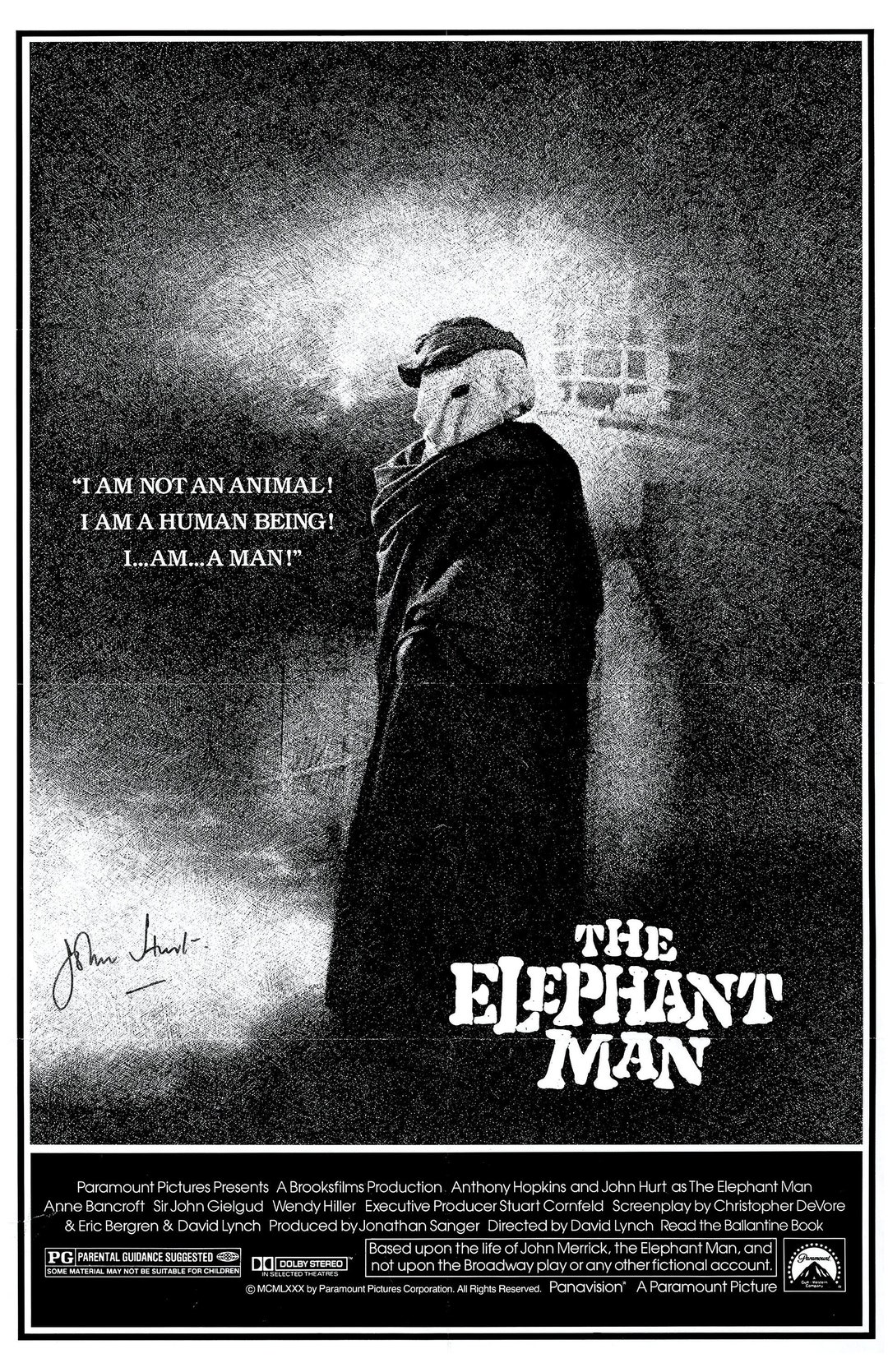 The Elephant Man 11 X 17 Deluxe Poster Art - Etsy
