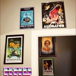 Great White 11 X 17 Deluxe Poster Art Print Jaws Rip-off With James ...