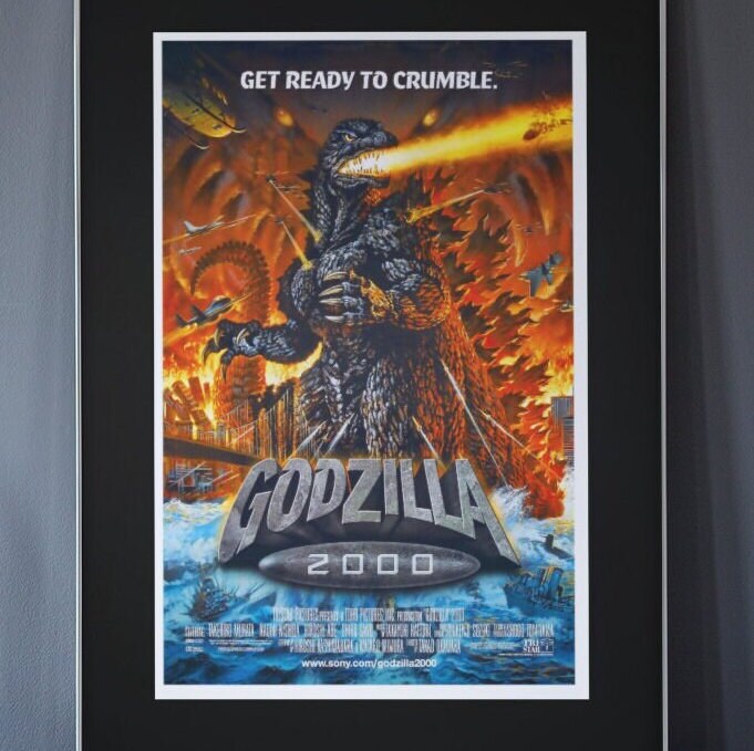 Pintura De Godzilla 2000 Orga/Millennian Concept Art For 'Godzilla