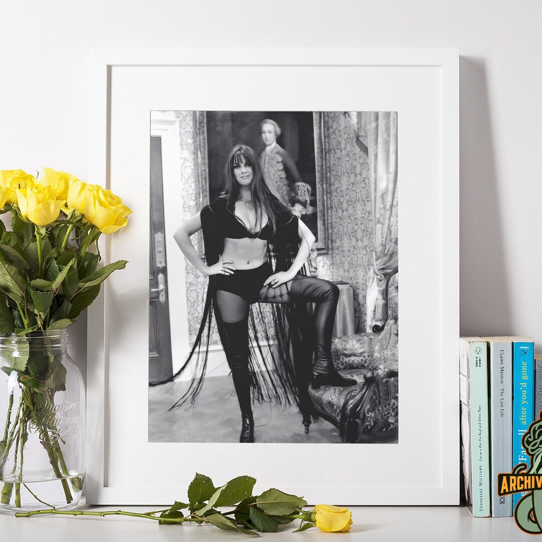 Caroline Munro Deluxe 8.5 X 11 Print Sexy British Actress on the Set of Dracula A.D. 1972 ...