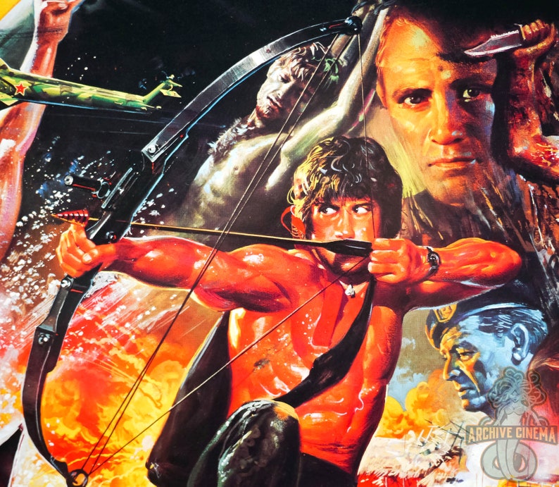 Rambo: First Blood 2 11 X 17 Deluxe Poster Art - Etsy