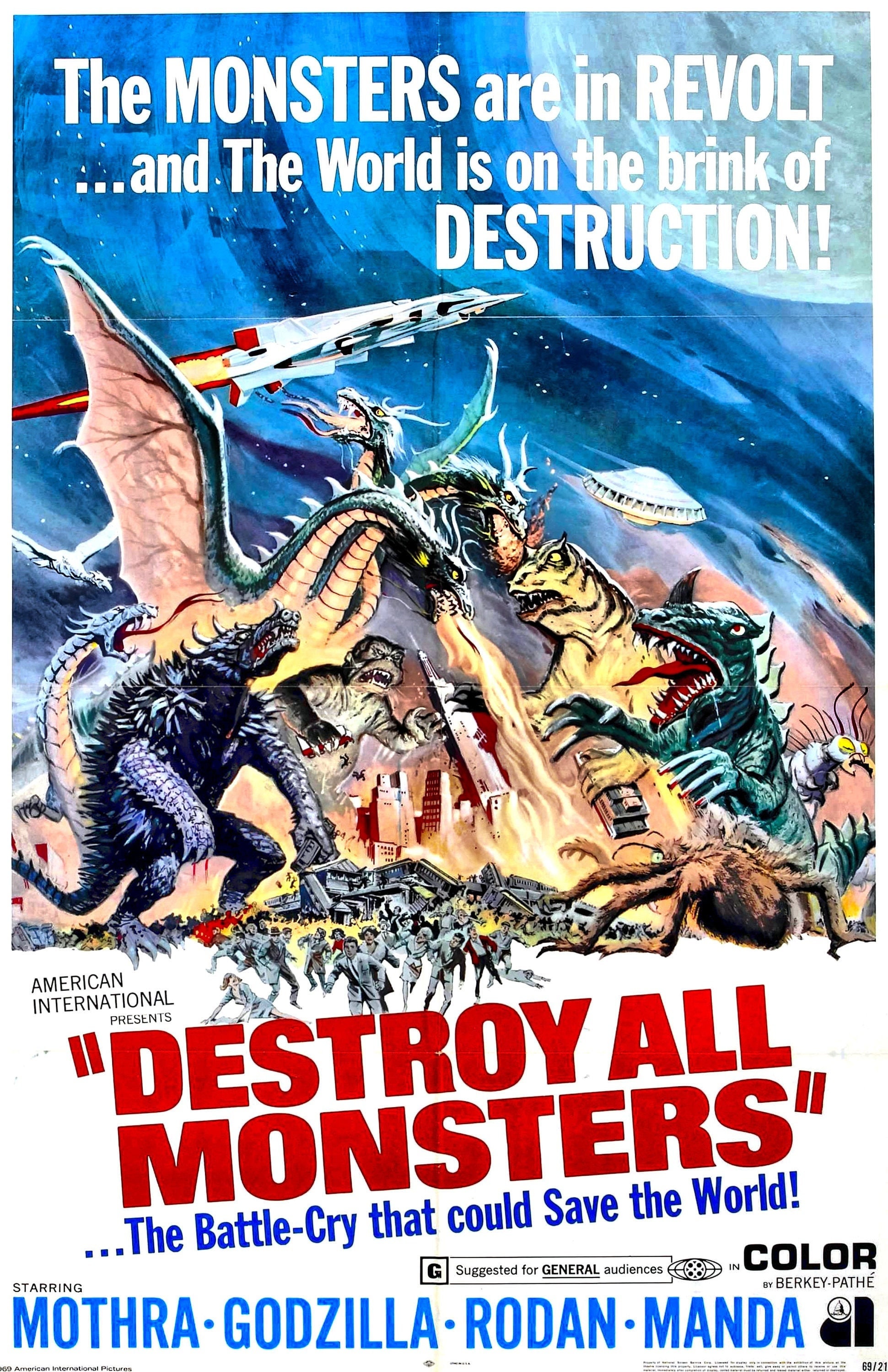 Hedorah Godzilla Destroy All Monsters