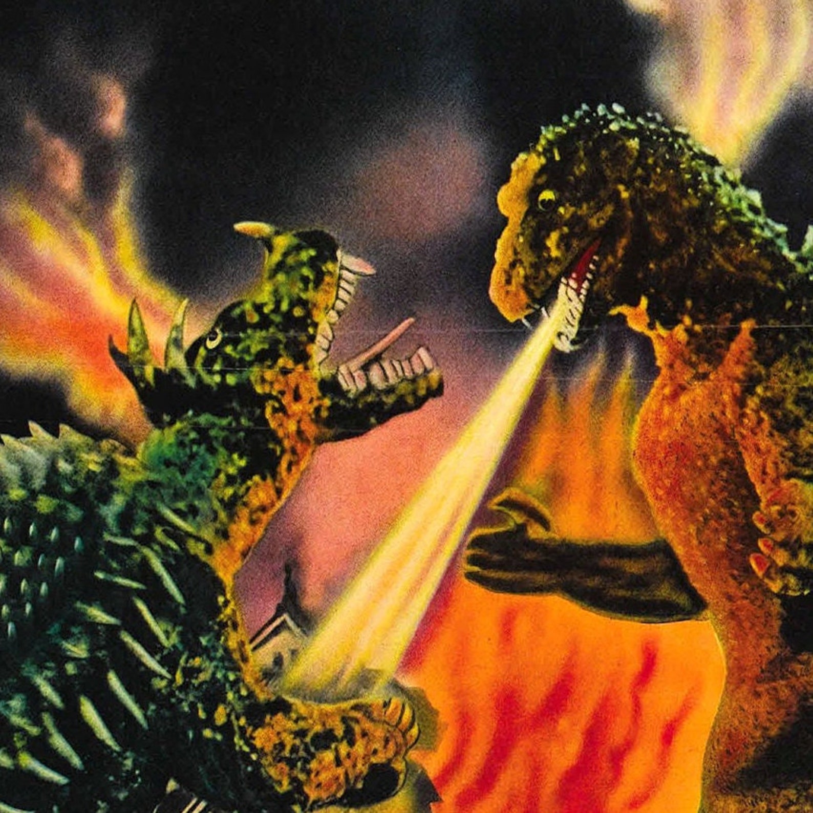 Godzilla Raids Again 11 X 17 Poster Art Print - Etsy