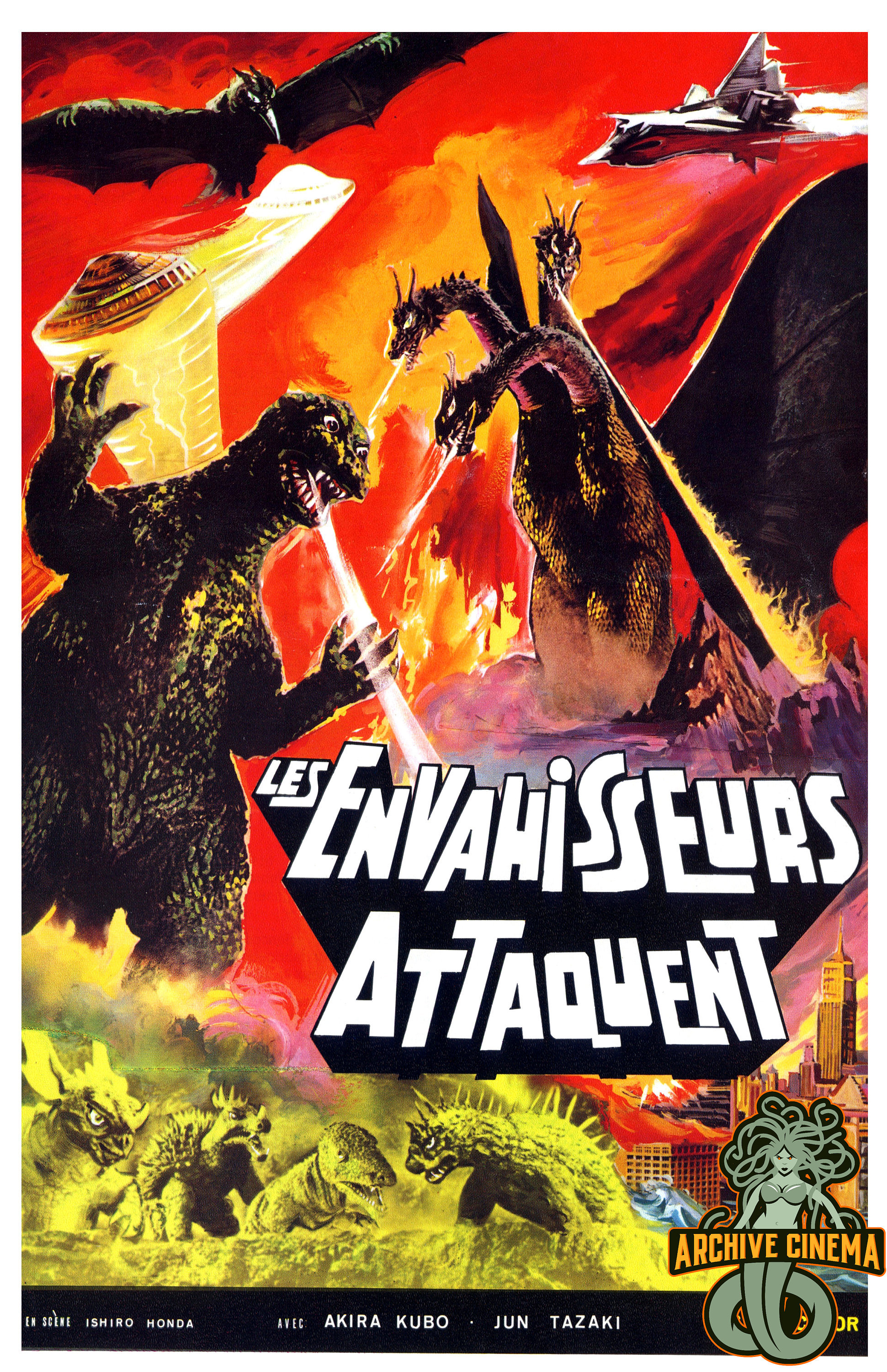 Destroy All Monsters Poster