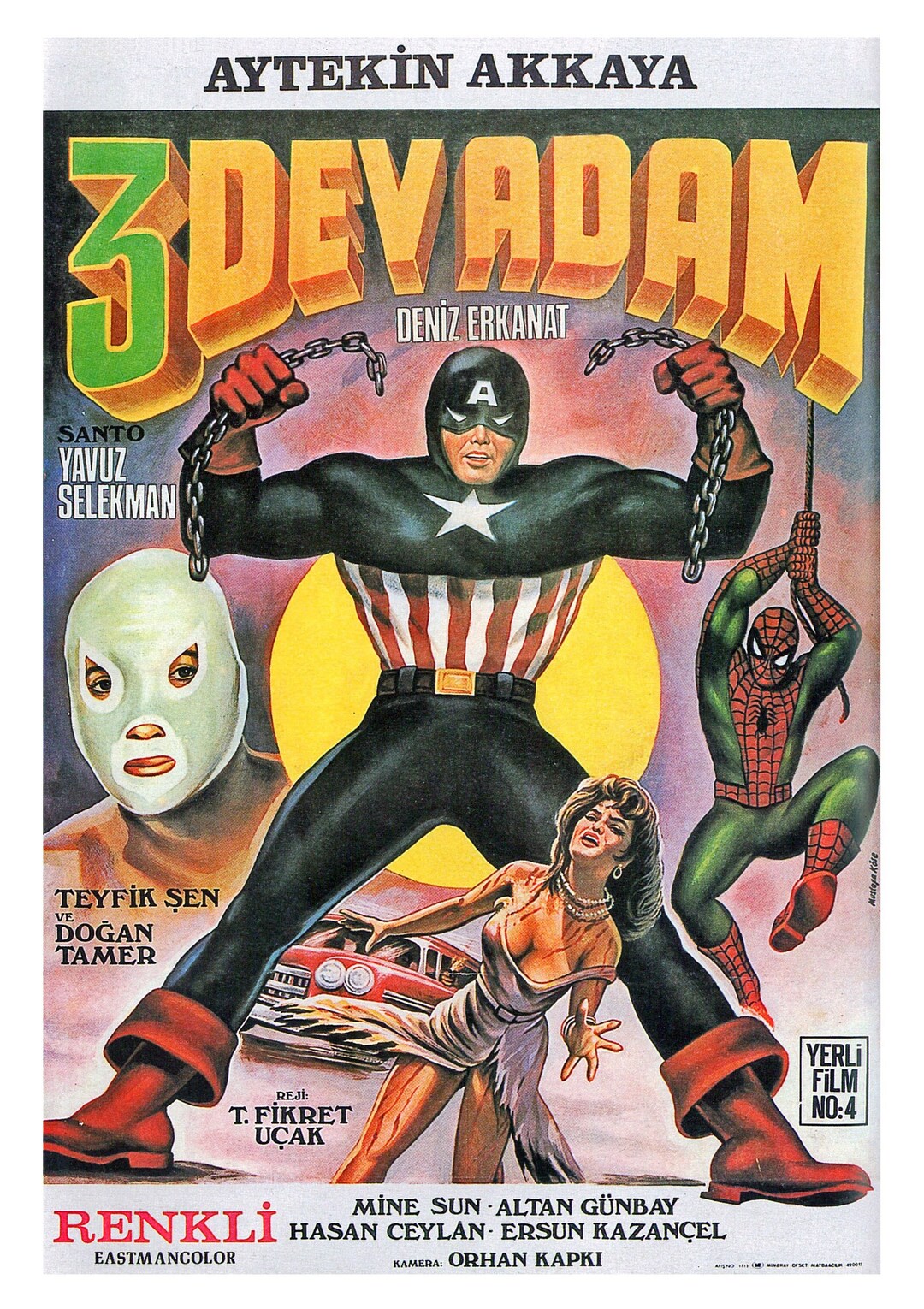 Turkish Spider-man -- Deluxe 11" X 17" Poster Art Print || Spidey ...