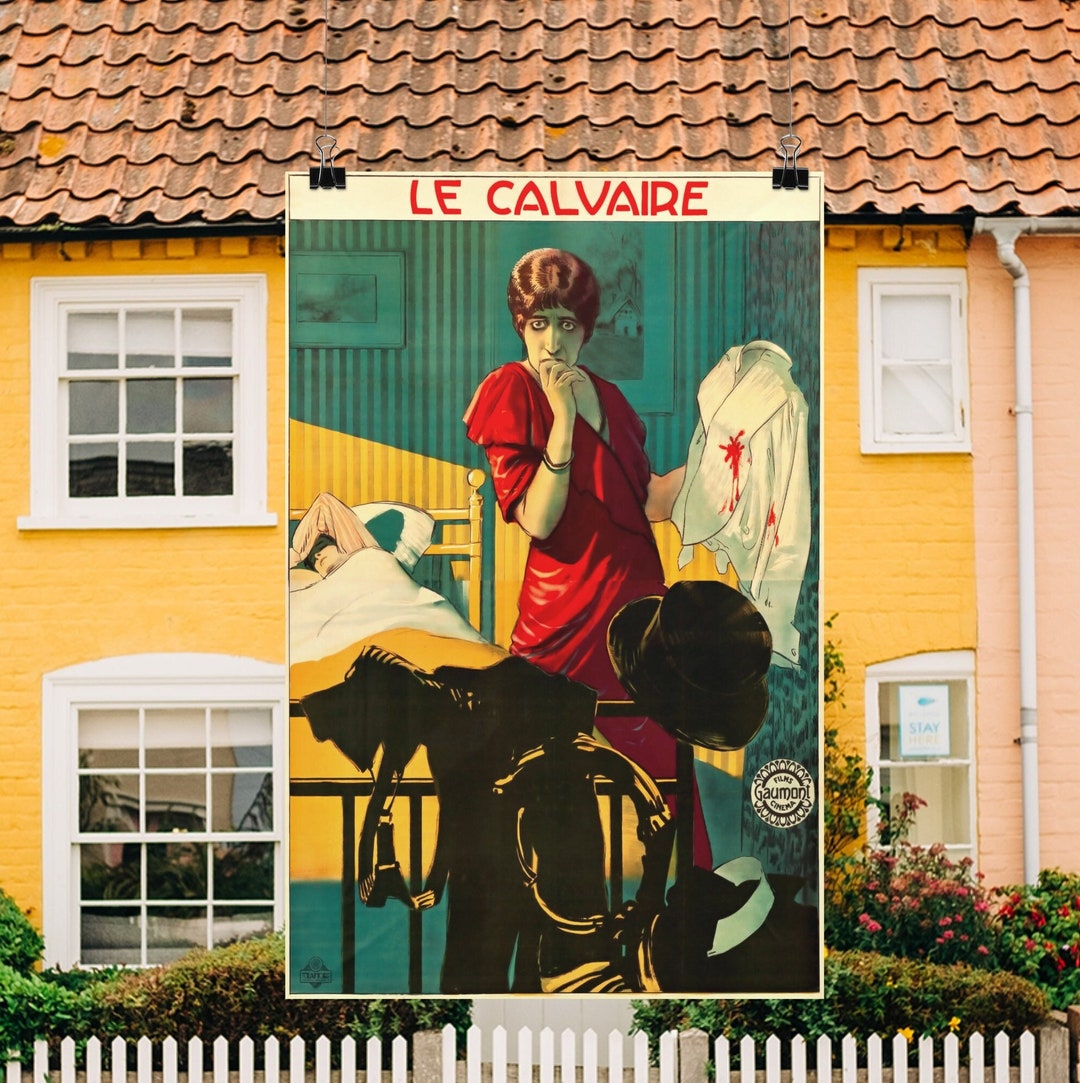 Le Calvaire 11 X 17 Deluxe Poster Art Print Silent French Crime Noir ...