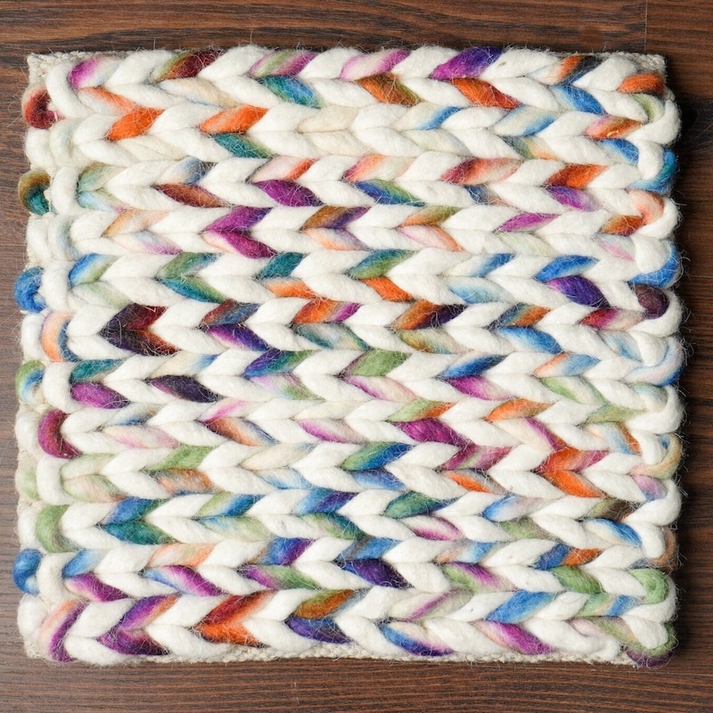Colorful Braided Rug - Etsy