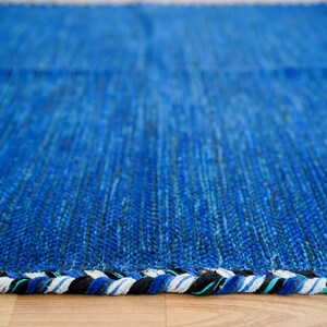Blue Moroccan Runner, Hallway Runner, Indigo Kilim, Kitchen Runner Rug ...