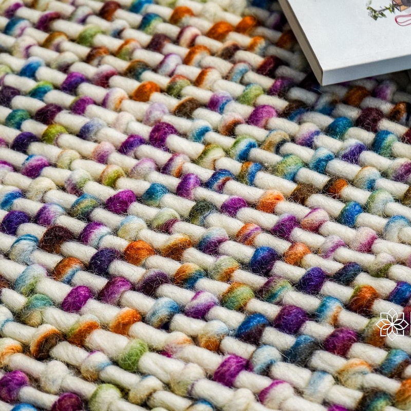 Knitted Rug - Etsy