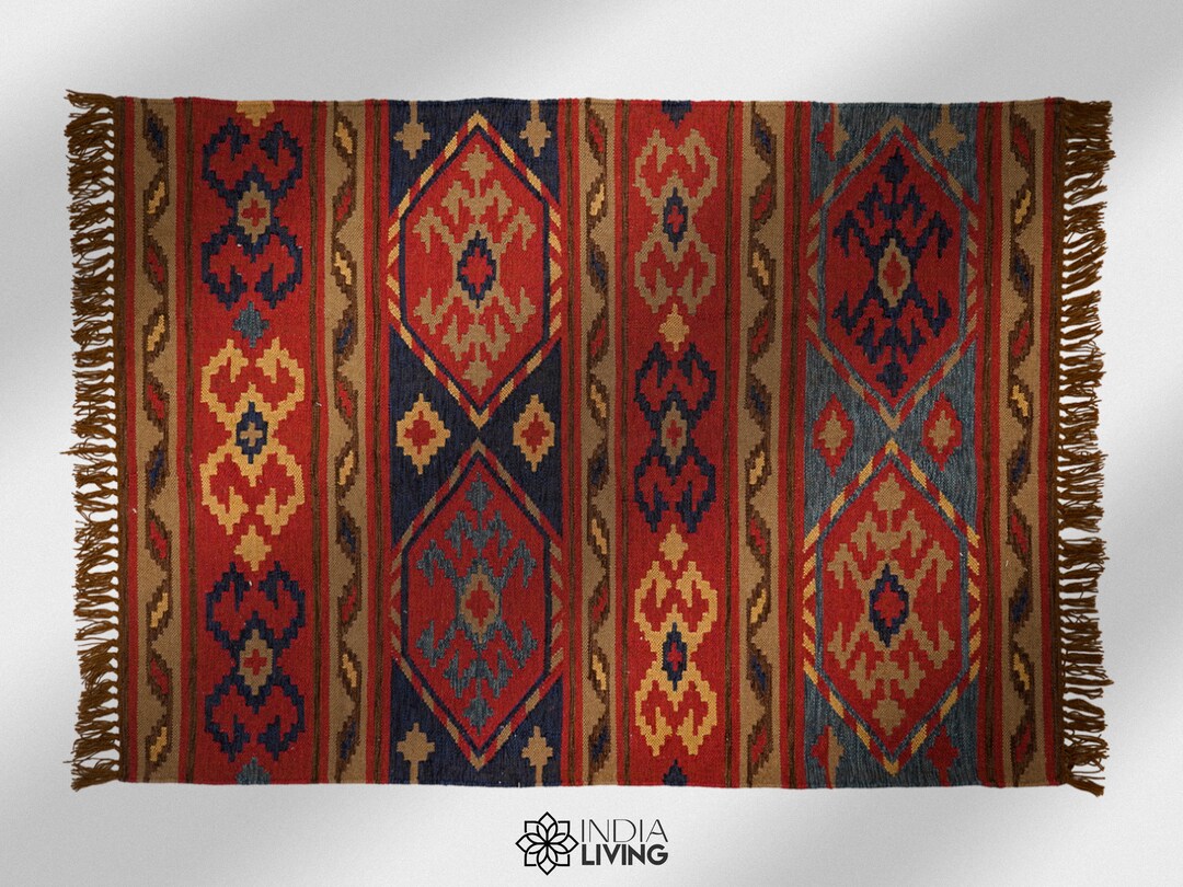 Antique Room Decor Kilim Rug Red Kilim Outdoor Rug - Etsy