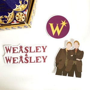 Weasleys' Wizard Wheezes Themed Vinyl Stickers - Etsy Singapore