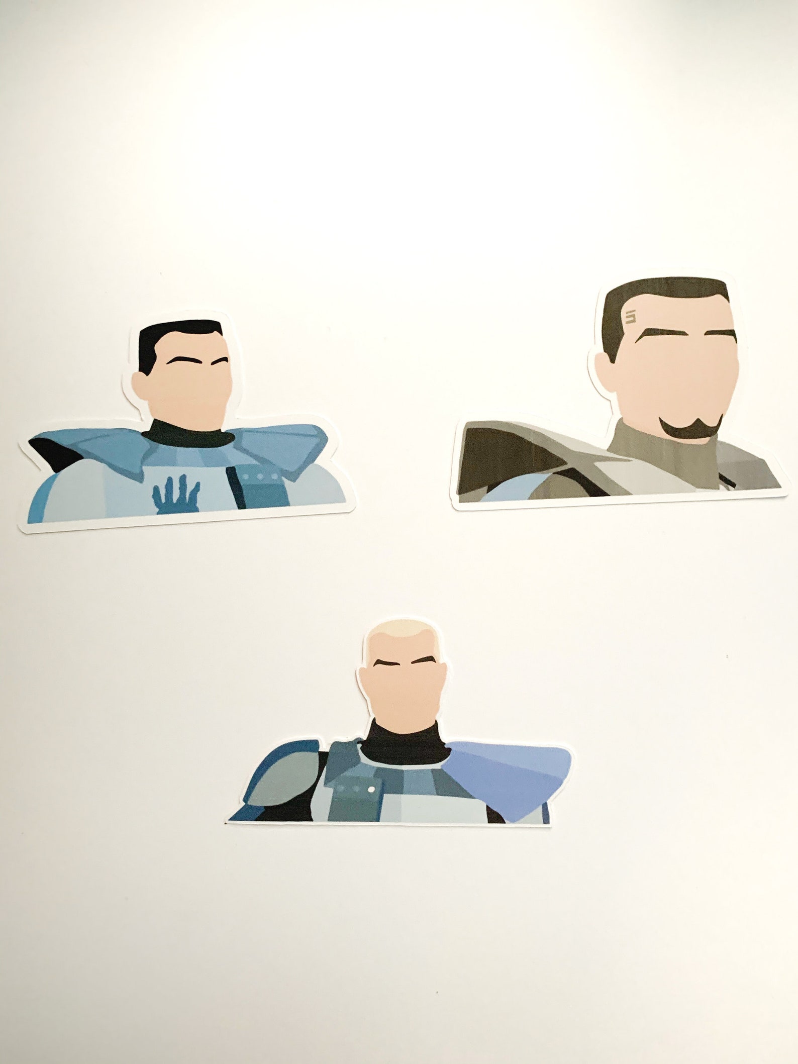 Trio Stickers | Etsy