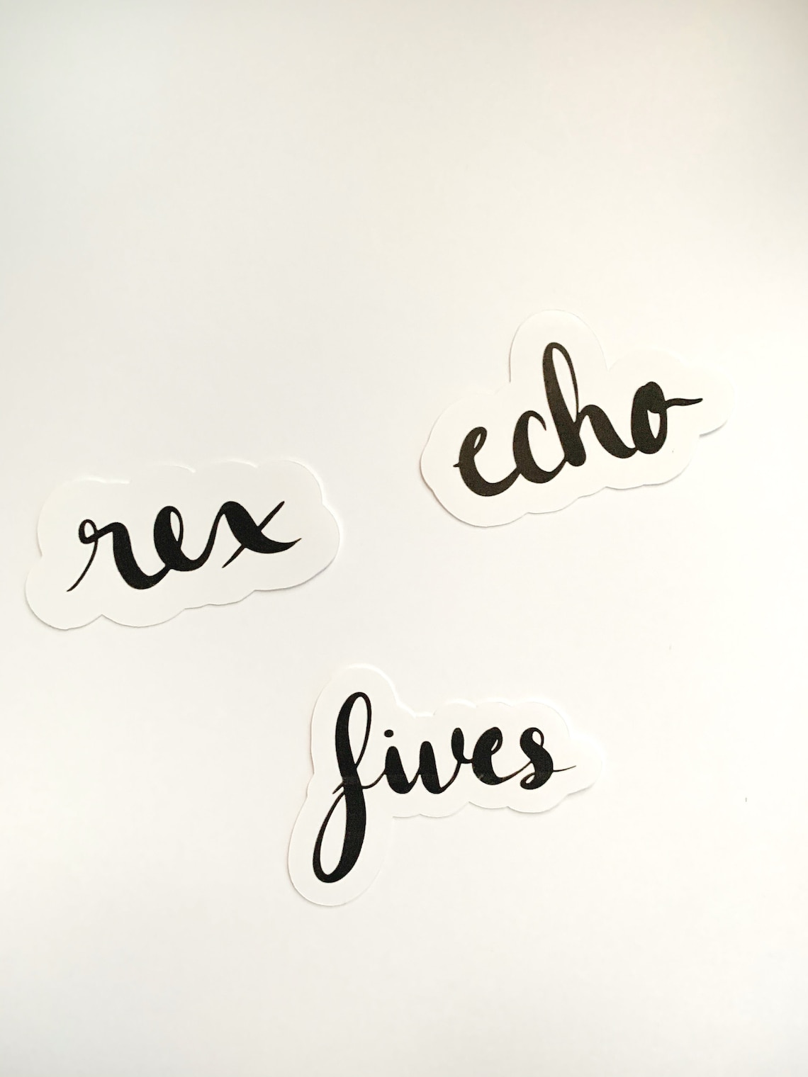 Trio Stickers | Etsy