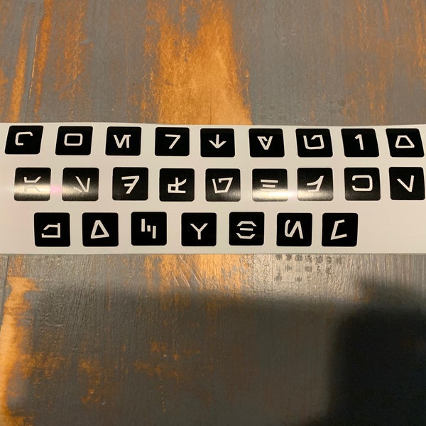 Keyboard Stickers - Etsy