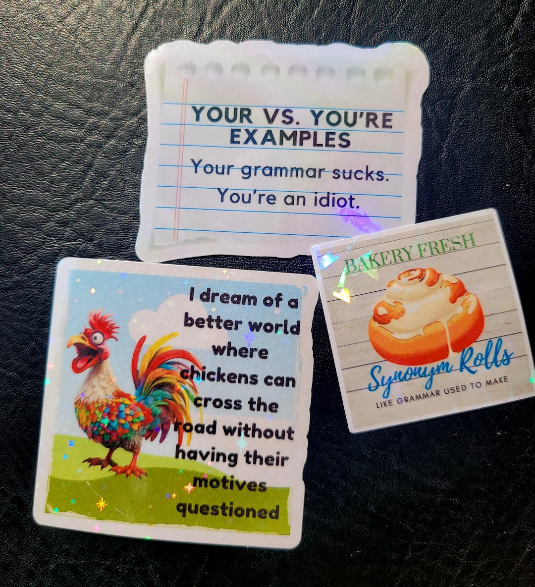 Witty Themed Sticker Bundle - Etsy