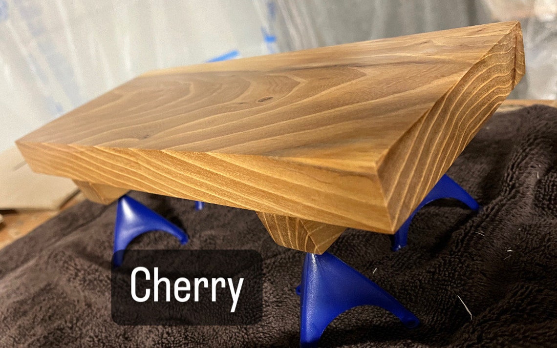 Pedestal Tray - Kitchen Counter Tray - Bathroom Vanity Tray - Wooden ...