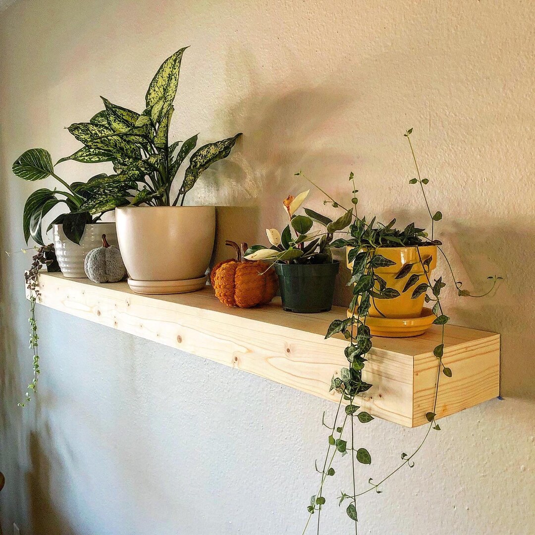 Large Floating Shelf - Build to Order - Etsy