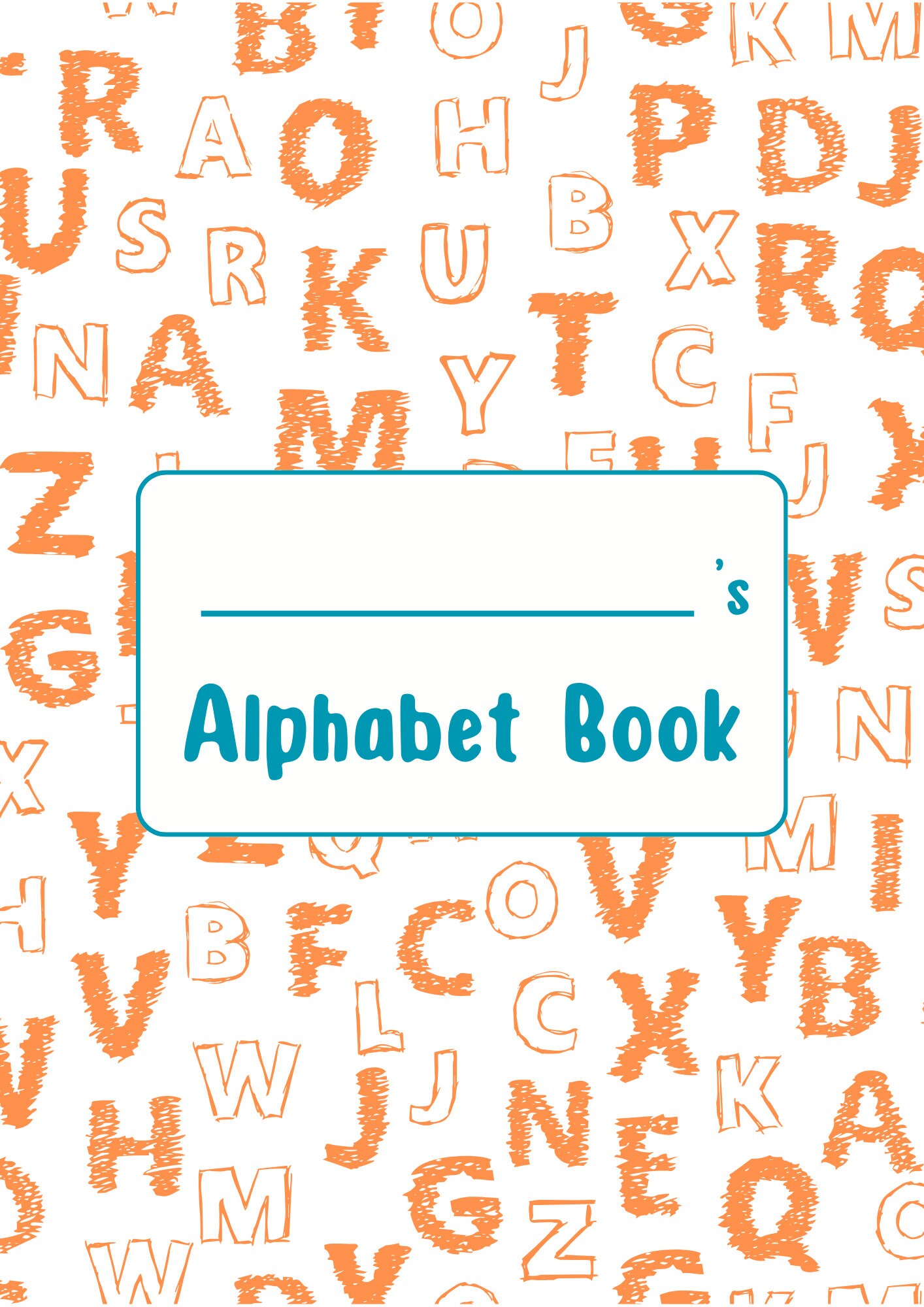 Alphabet Cards Phonics Game ABC Poster Alphabet Bingo ABC Book Memory ...
