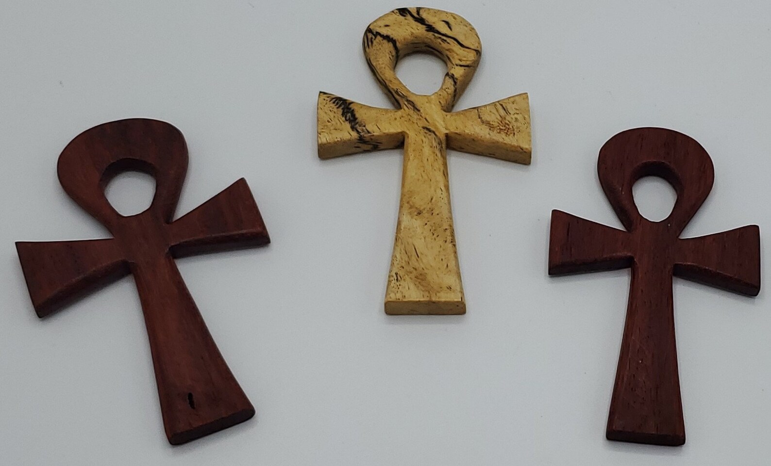 3 Piece Wooden ANKH Set - Etsy