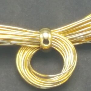 Gold Vintage Wire Brooch - Etsy