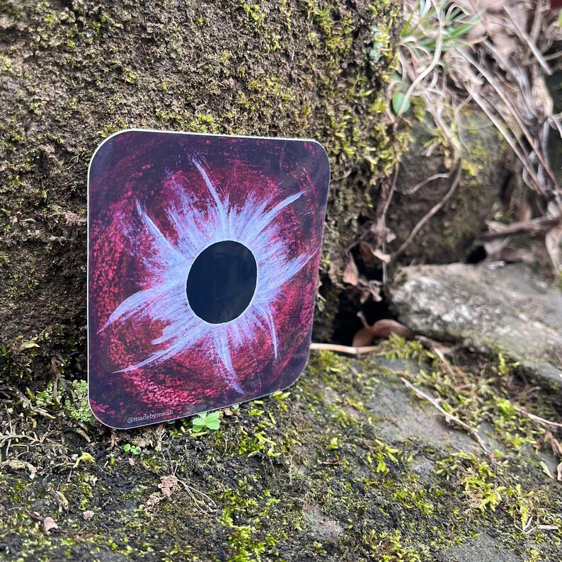 Solar Eclipse Sticker SET of 5 - Waterproof/ UV Resistant - Etsy