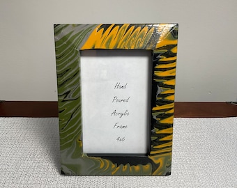 Hand Painted Picture Frame - Etsy