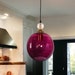 Blown Glass Pendant Light Kitchen Island Ceiling Light Pendant Light ...