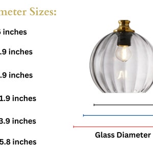 Set of Four Blown Glass Pendant Lights for Kitchen Island, Ceiling ...