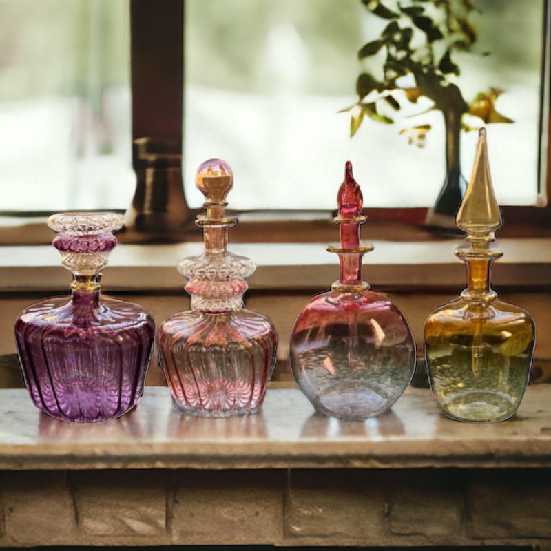 Colored Glassware - Etsy