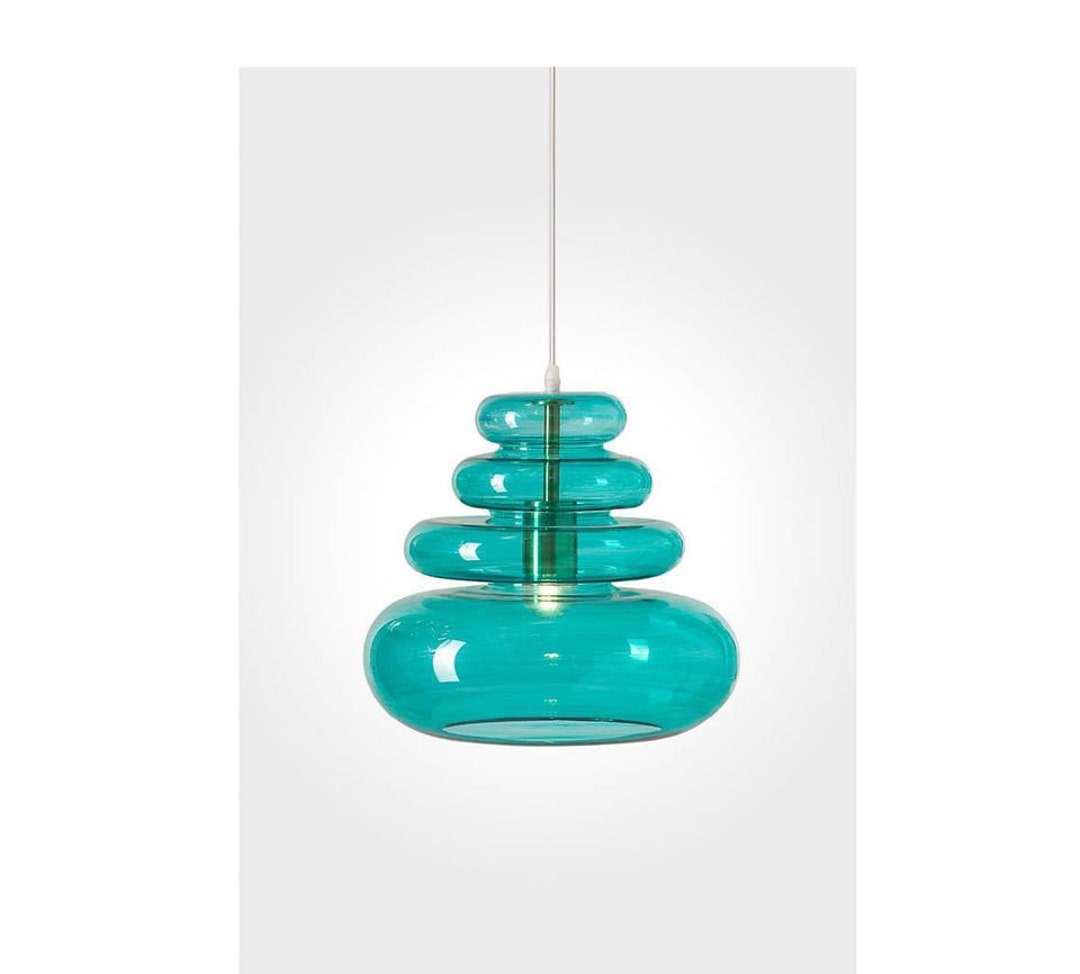 Handmade Modern Light Pendant Blown Glass Light Fixtures Home & Office ...