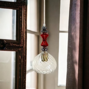 Kitchen Island Ceiling Light - Blown Glass Pendant Light - Pendant ...
