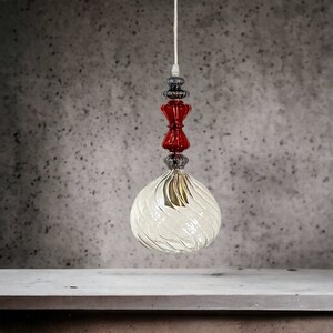 Kitchen Island Ceiling Light - Blown Glass Pendant Light - Pendant ...