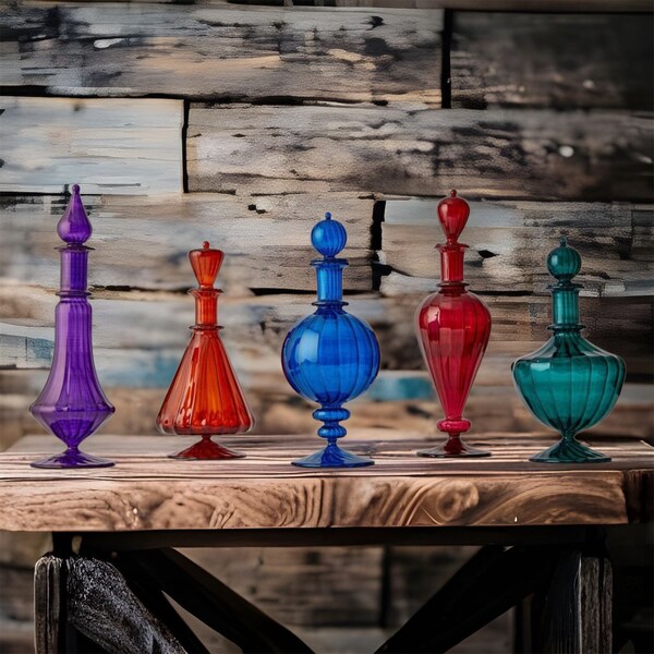 Decanter Set - Etsy