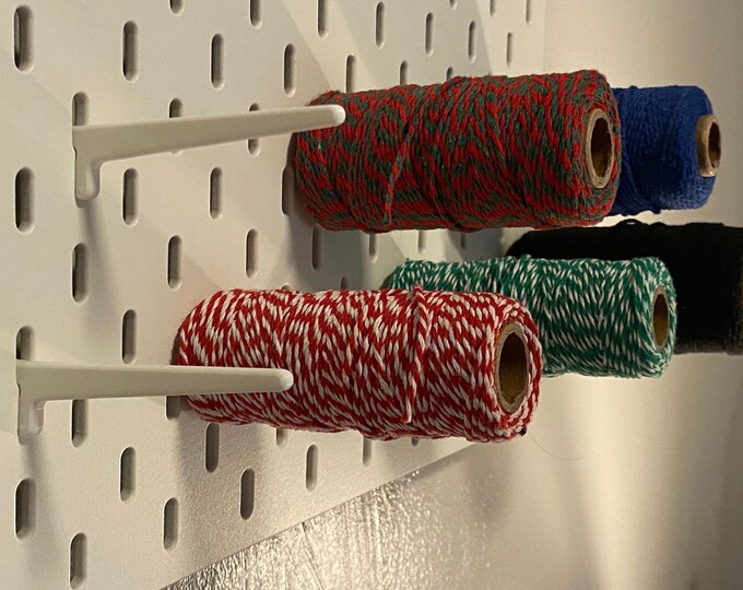 Bobbin Spool Storage Tidy Wall Mini Pegboard Sewing Gift Birch - Etsy