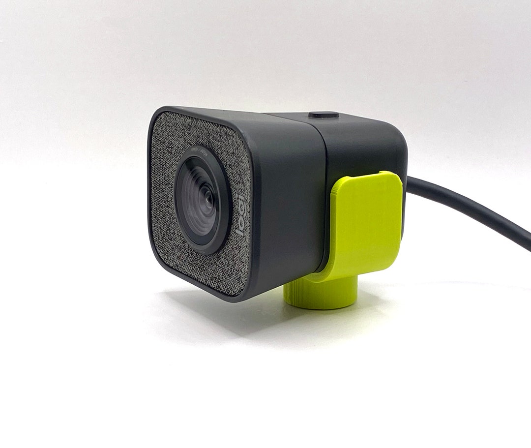 Tripod Mount for Logitech Streamcam - Stronger Redesign, 1/4" Brass ...