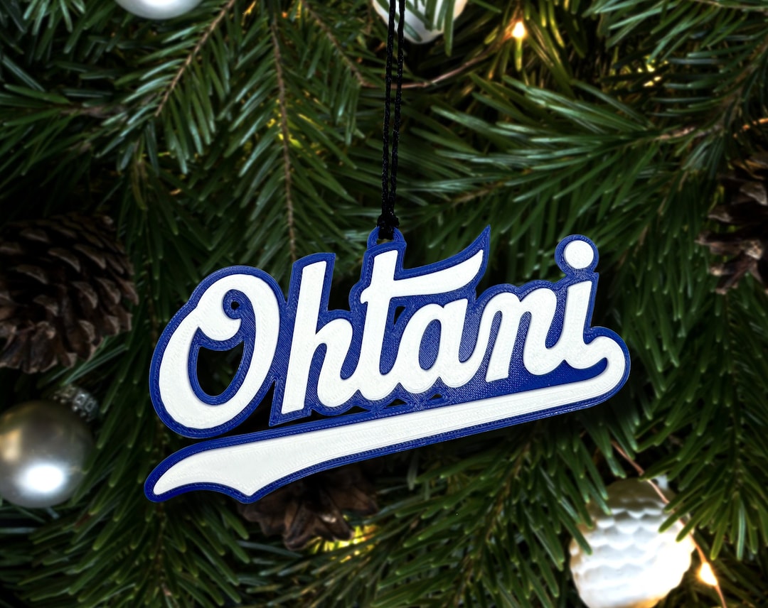Shohei Ohtani Dodgers Ornament - Celebrate the L.A. Superstar! - Etsy