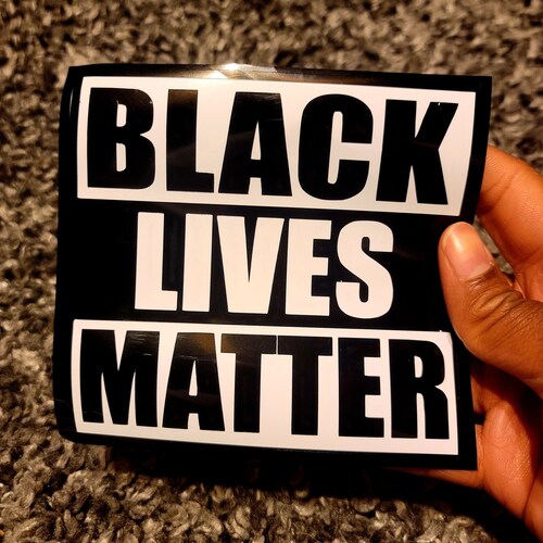 Black Lives Matter Bumper Sticker // 6x4.5 // Protective - Etsy